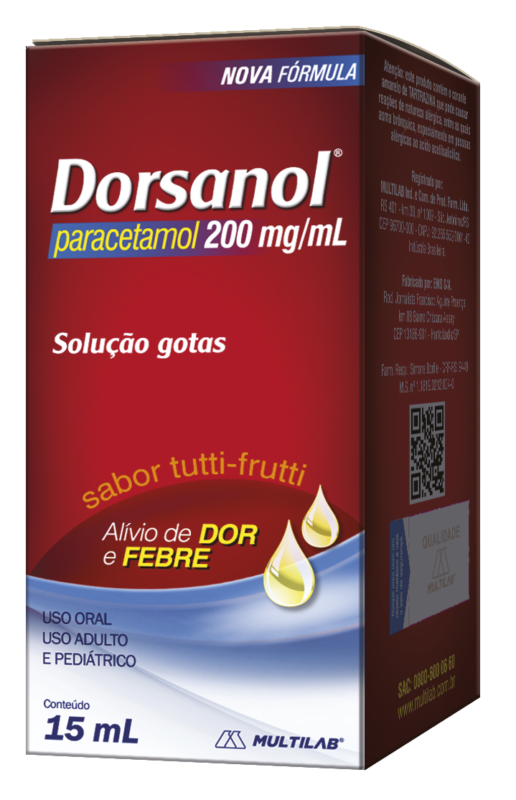 Dorsanol – Gotas – 200mg – Multilab