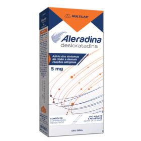 Aleradina – 5mg – 10 comprimidos – Multilab